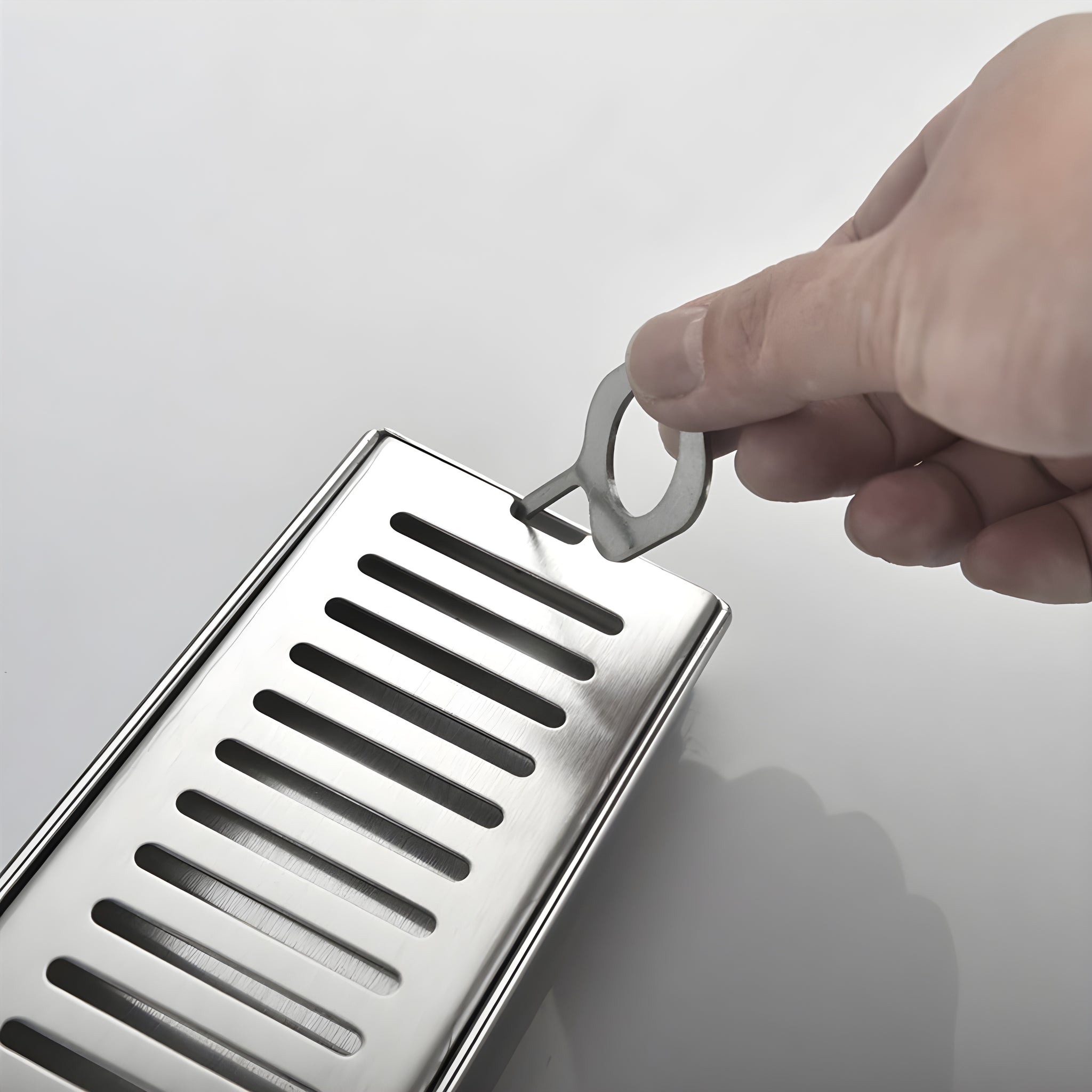 Coladera Lineal Rio CasaMia Acero inoxidable 304 Acero Satinado ...